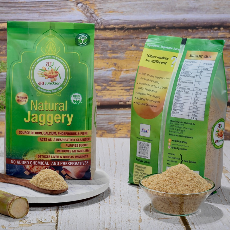 Gud Junction- Natural Jaggery Powder - Rare Pure